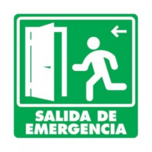 SEÑAL MODELO 006 SALIDA DE EMERGENCIA IZQUIERDA – Grupo Marlo